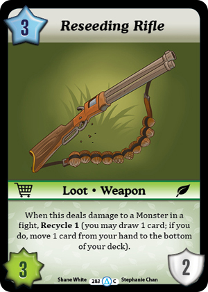 Reseeding Rifle - Season 1 - Munchkin CCG