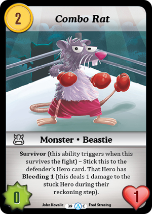 Combo Rat - Season 1 - Munchkin CCG