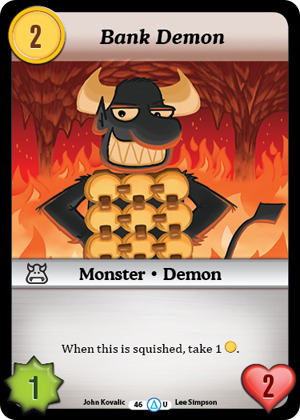 Bank Demon - Season 1 - Munchkin CCG