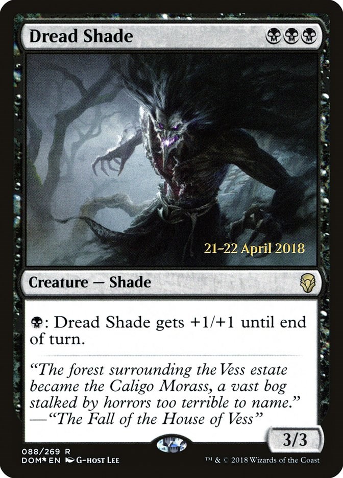 Dread Shade - Prerelease Cards - Magic: The Gathering