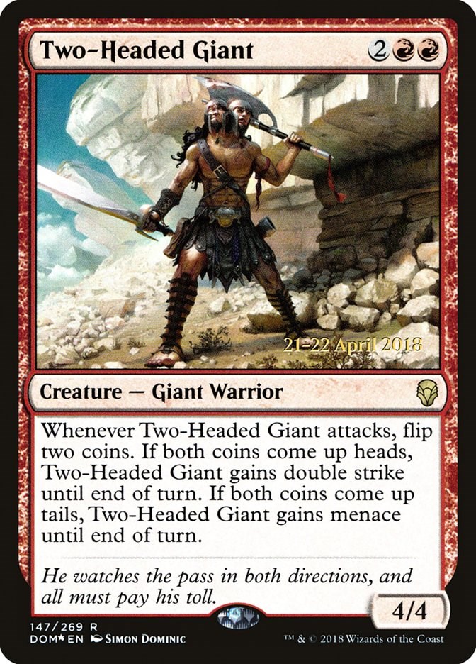 Two-Headed Giant - Prerelease Cards - Magic: The Gathering