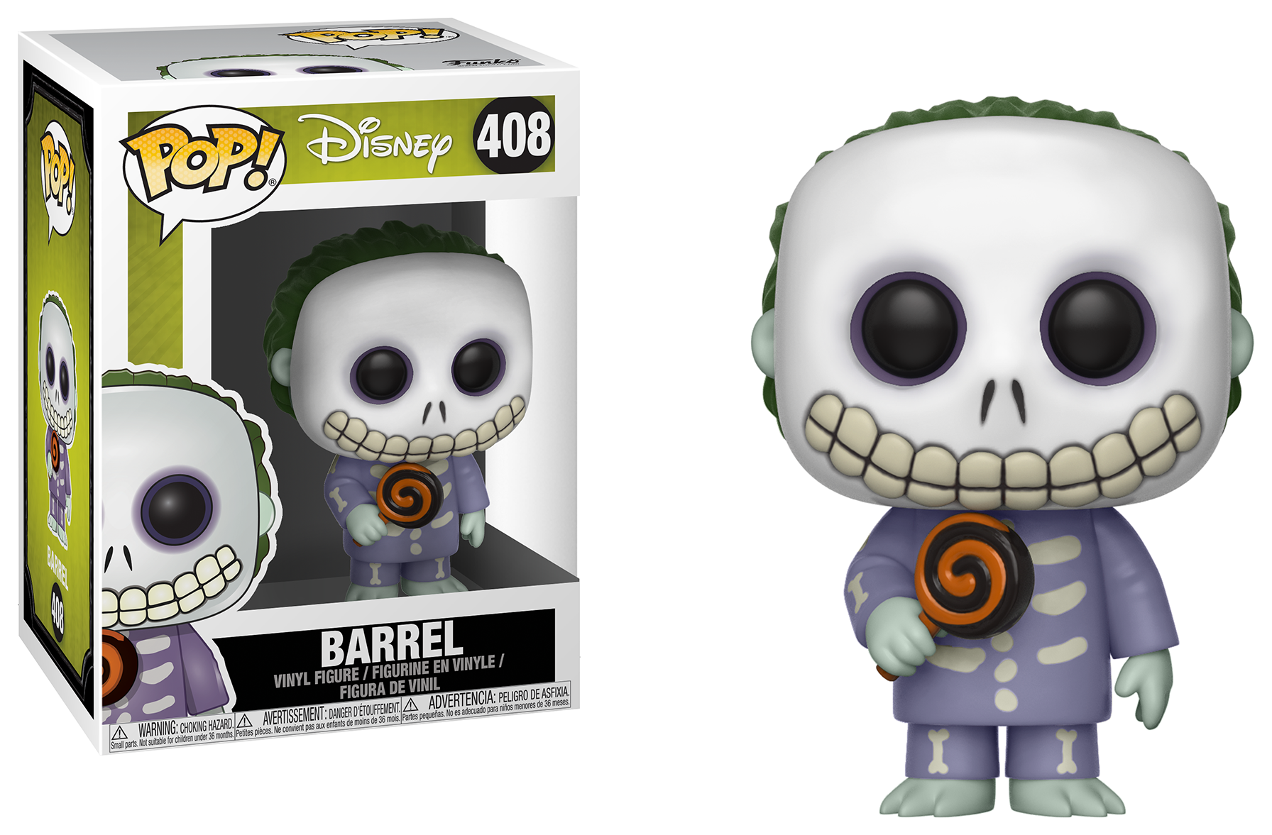 The Nightmare Before Christmas: Barrel - Pop! Vinyl - Funko