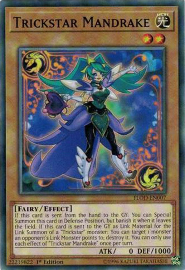 Trickstar Mandrake - Flames of Destruction - YuGiOh