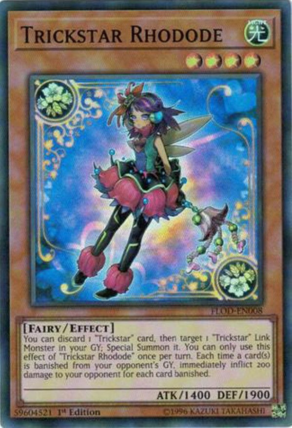 Trickstar Rhodode - Flames of Destruction - YuGiOh