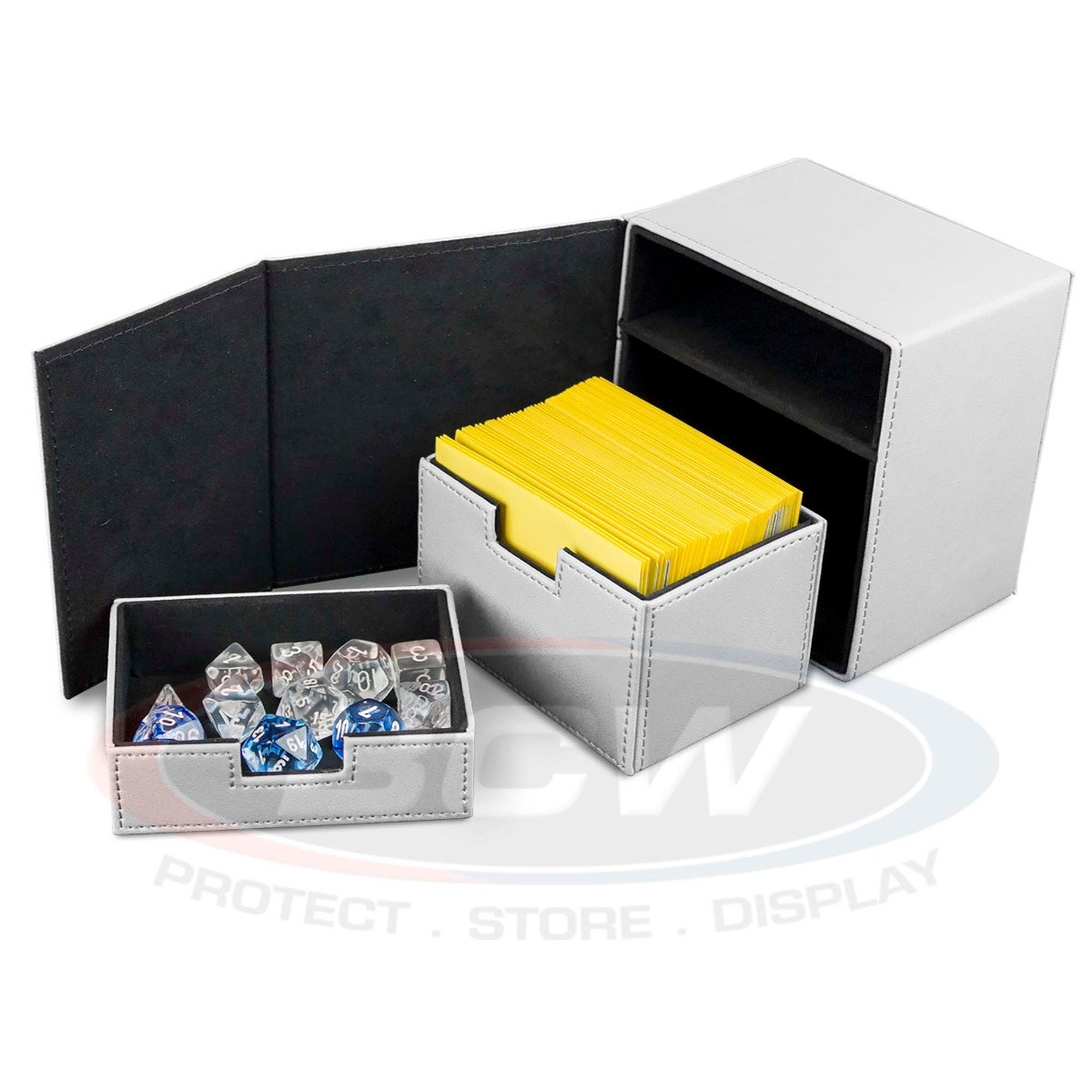 Commander Deck Locker - LX White - BCW Deck Boxes - Deck Boxes