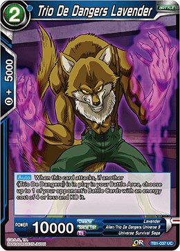 Trio De Dangers Lavender - Tournament of Power - Dragon Ball Super: Masters
