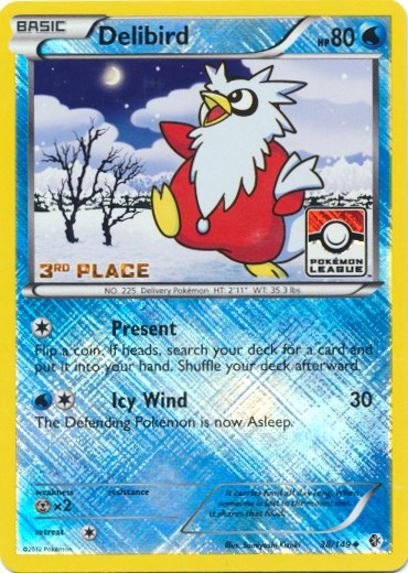 Delibird - 38/149 (Pokemon League) [3rd Place] - League & Championship ...