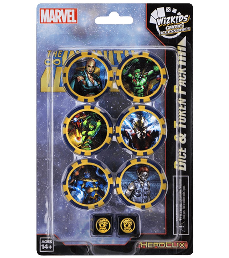 Avengers Infinity Dice & Token Pack - Avengers Infinity - Heroclix