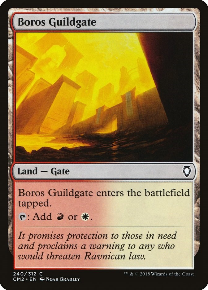 Boros Guildgate - Commander Anthology Volume II - Magic: The Gathering