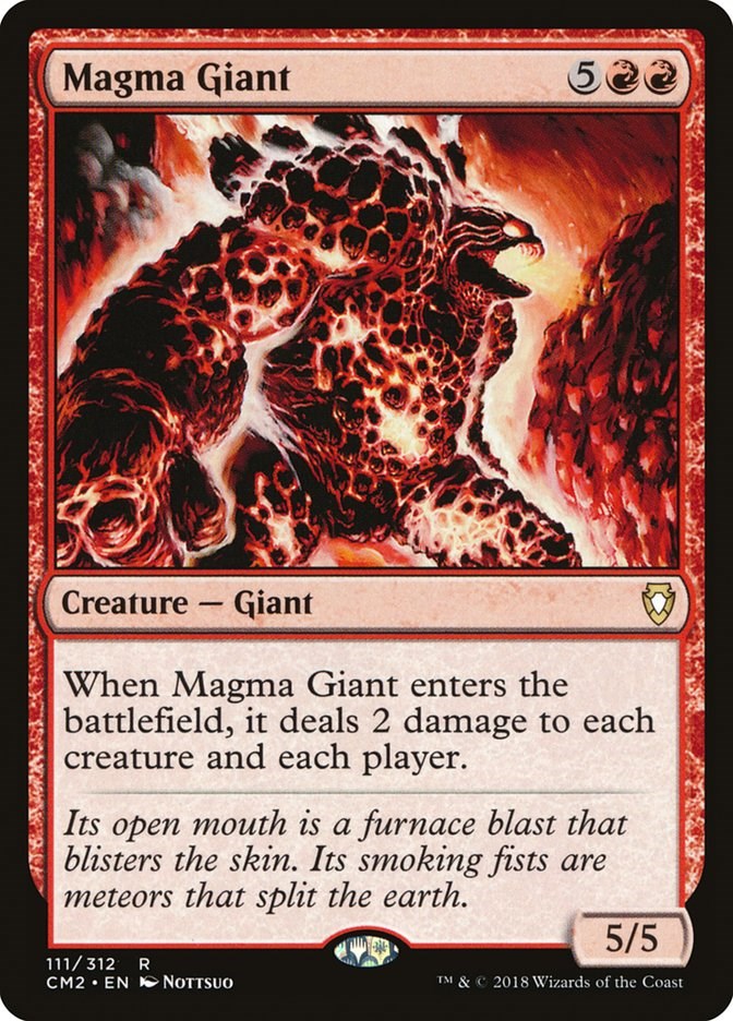 Magma Giant - Commander Anthology Volume II - Magic: The Gathering