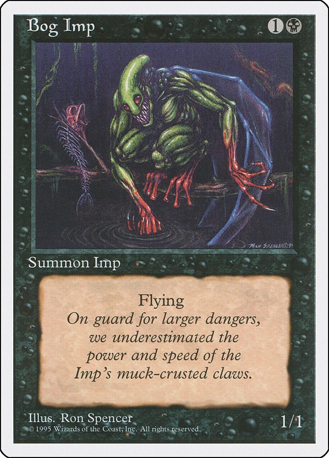 Bog Imp - Fourth Edition - Magic: The Gathering