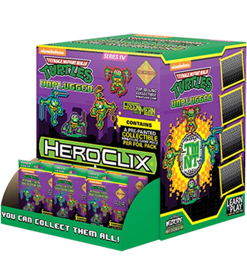 Teenage Mutant Ninja Turtles: Unplugged Gravity Feed Box - Teenage ...