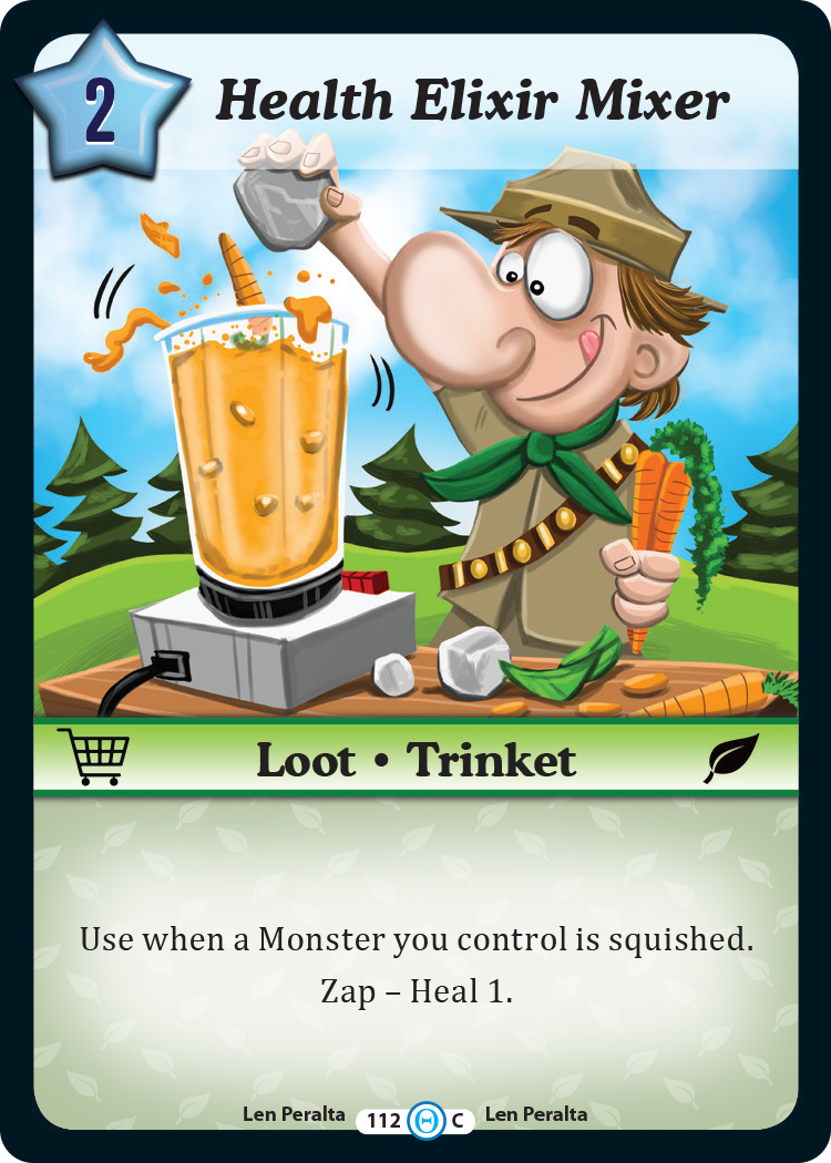 Health Elixir Mixer - The Desolation of Blarg - Munchkin CCG