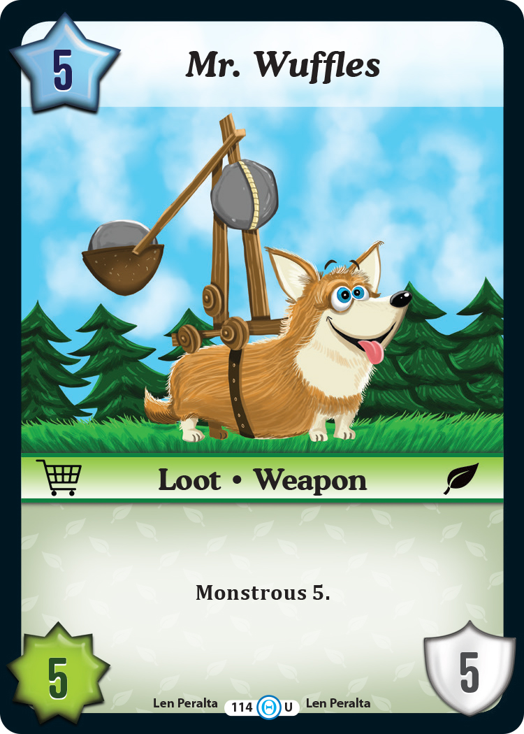 Mr. Wuffles - The Desolation of Blarg - Munchkin CCG