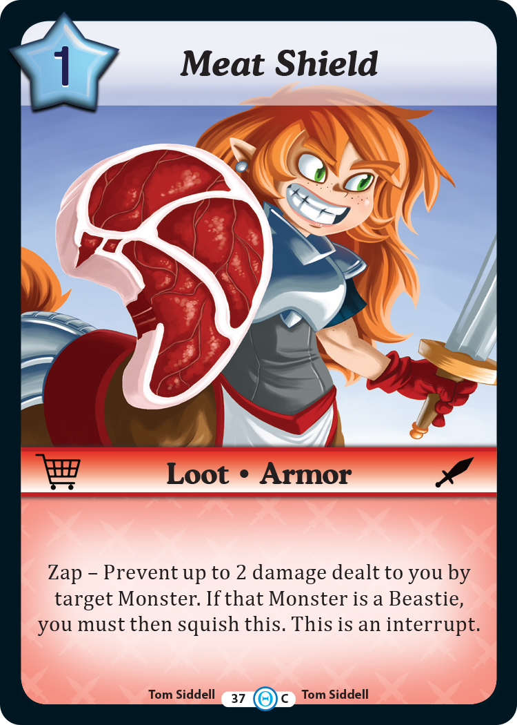 Meat Shield - The Desolation of Blarg - Munchkin CCG