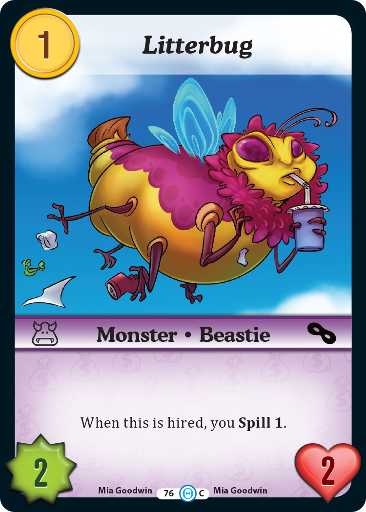 Litterbug - The Desolation of Blarg - Munchkin CCG