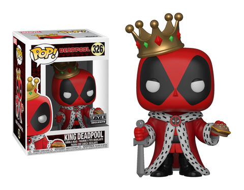 King Deadpool (Bobble-Head) (FYE Exclusive) - Pop! Vinyl - Funko