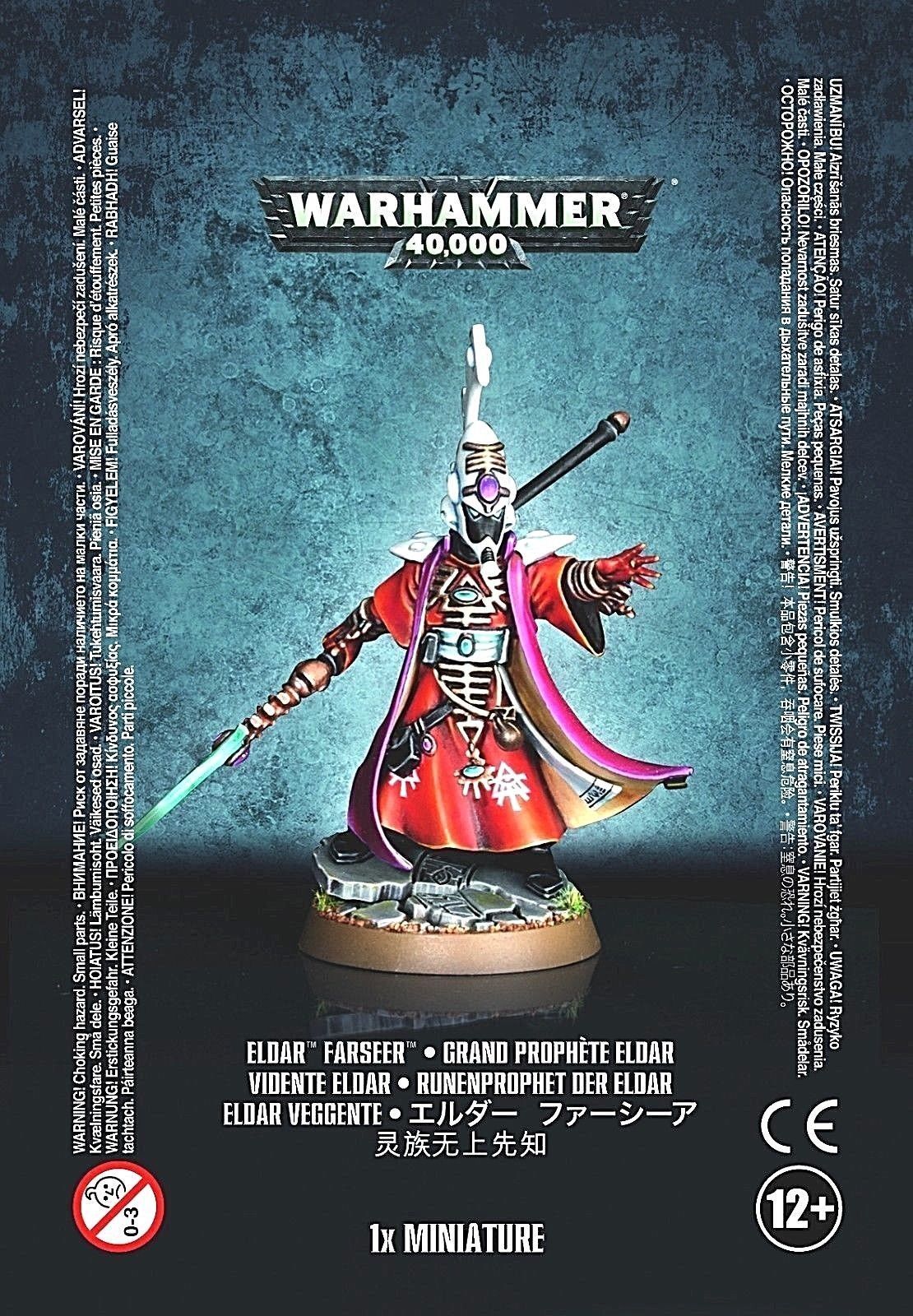 Warhammer: 40K - Craftworlds Farseer - Warhammer Plastic Clampacks ...