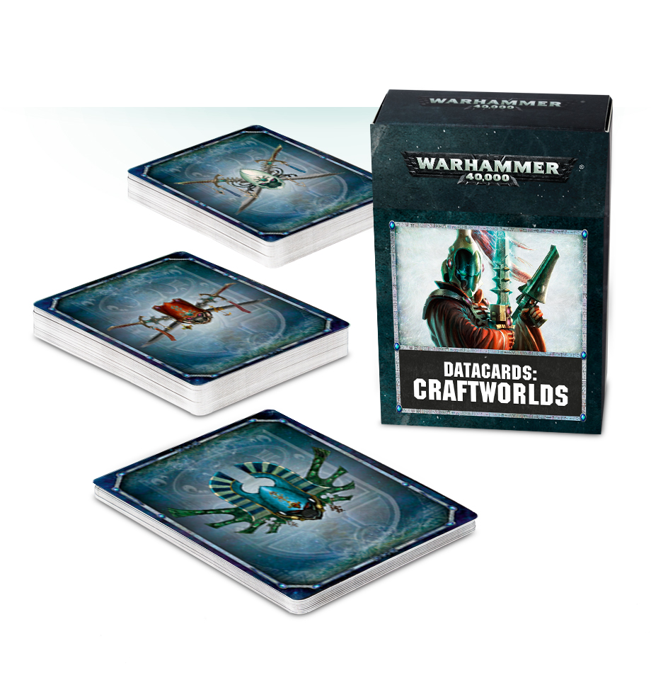 Warhammer: 40K - Datacards: Craftworlds - Warhammer Game Accessories ...