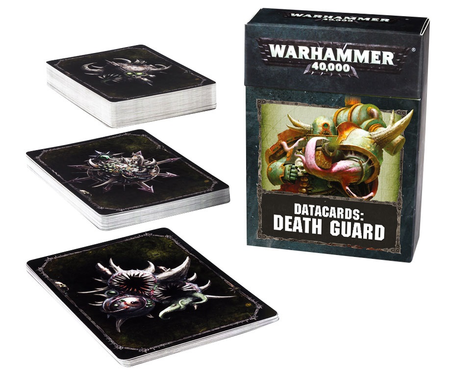 Warhammer: 40K - Datacards: Death Guard - Warhammer Game Accessories ...