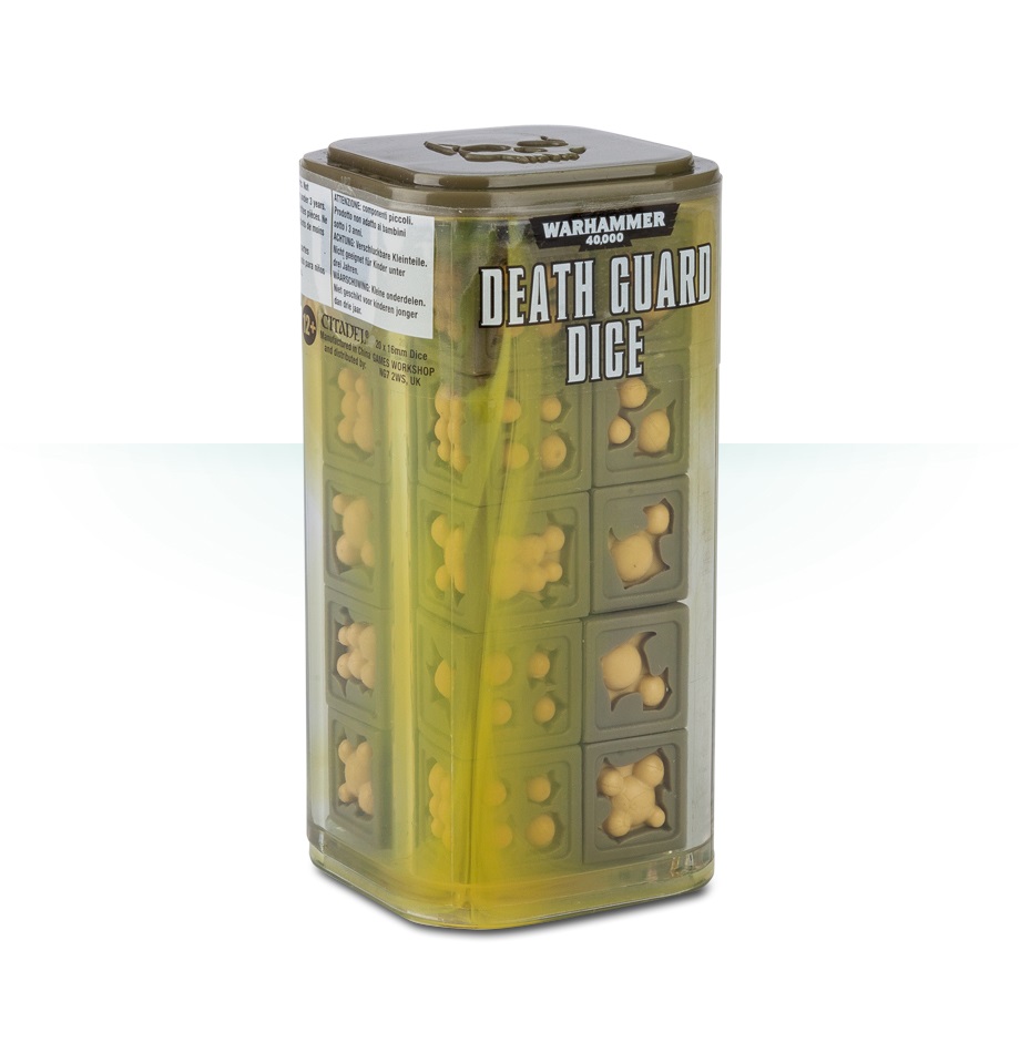 Warhammer: 40K - Death Guard Dice (20-Pack) - Warhammer Game ...