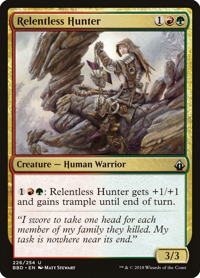Relentless Hunter - Battlebond - Magic: The Gathering