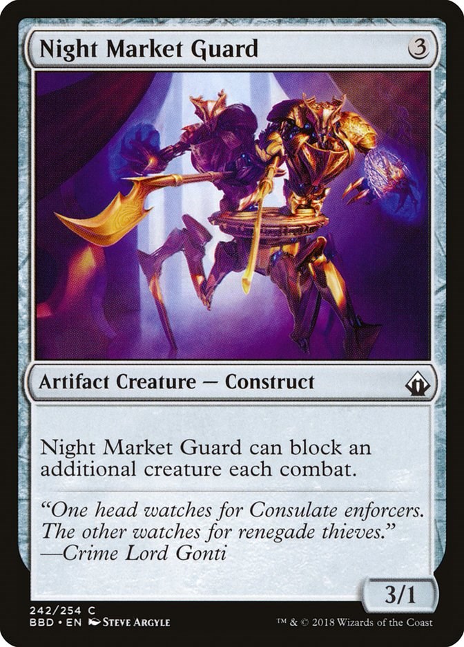 Night Market Guard - Battlebond - Magic: The Gathering