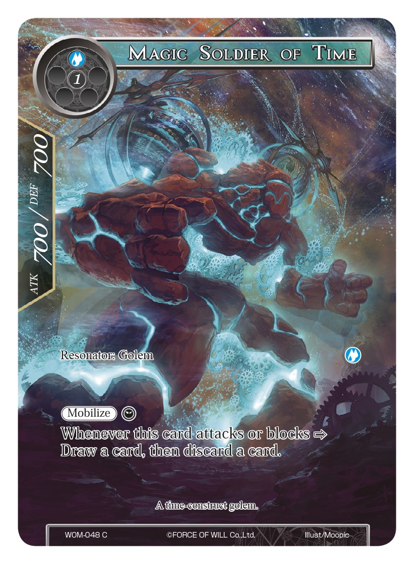 Magic Soldier of Time (Full Art) - Winds of the Ominous Moon - Force of ...