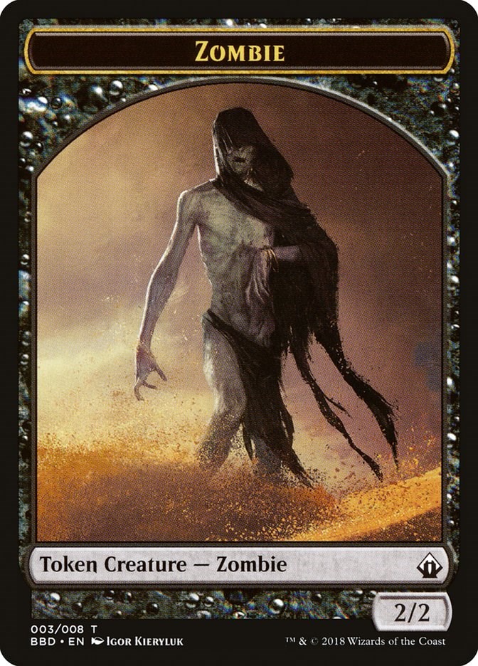 Zombie Token - Battlebond - Magic: The Gathering