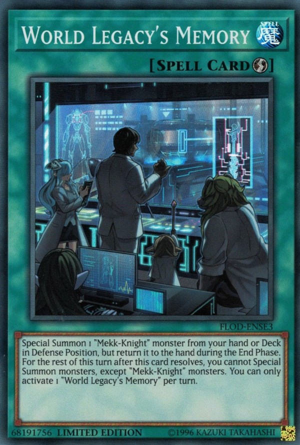 World Legacy's Memory - Flames of Destruction - YuGiOh