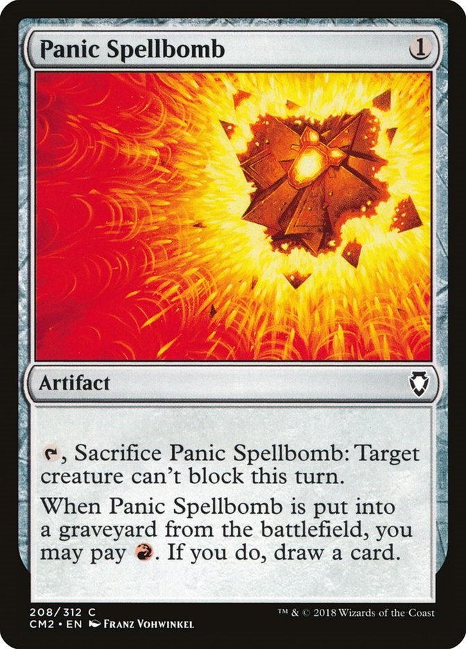 Panic Spellbomb - Commander Anthology Volume II - Magic: The Gathering