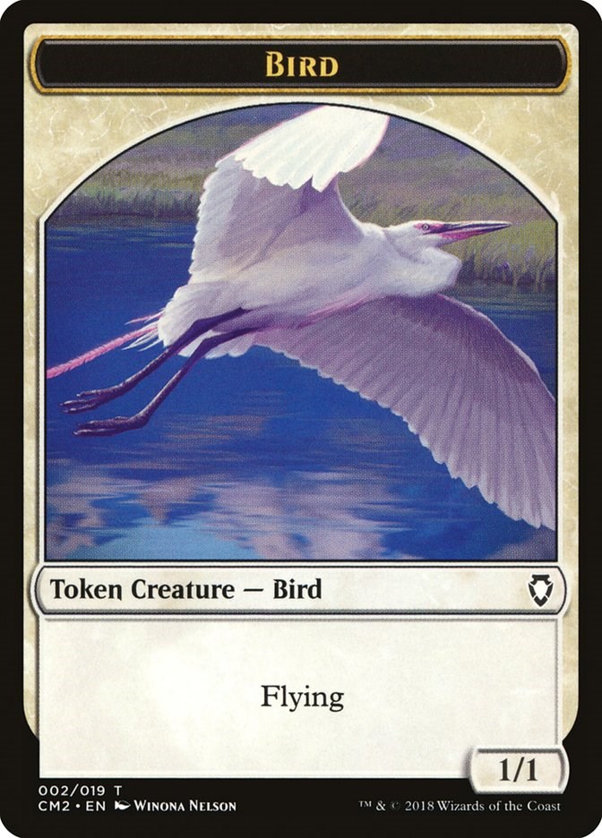 Bird Token - Commander Anthology Volume II - Magic: The Gathering