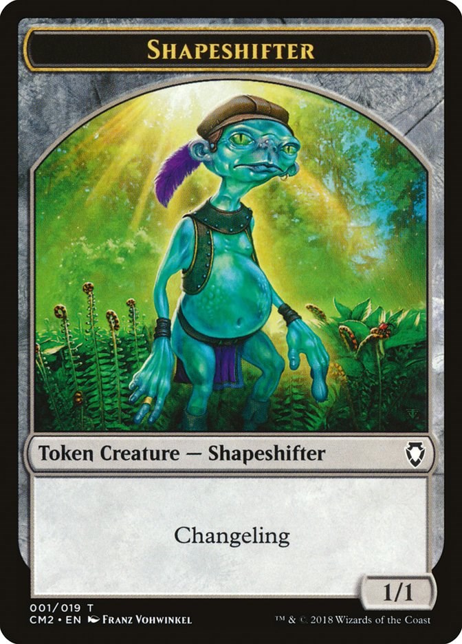 Shapeshifter Token - Commander Anthology Volume II - Magic: The Gathering