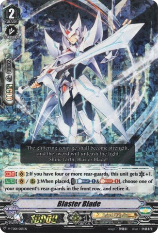 Blaster Blade (Alternate Art RRR Foil) - V-TD01: Aichi Sendou ...