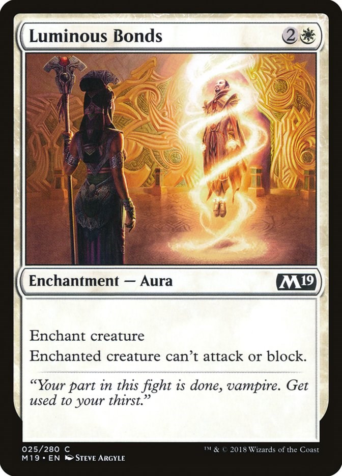 Luminous Bonds - Core Set 2019 - Magic: The Gathering