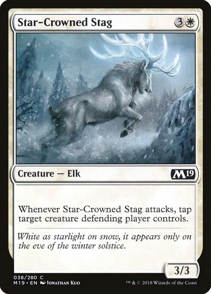 Star-Crowned Stag - Core Set 2019 - Magic: The Gathering