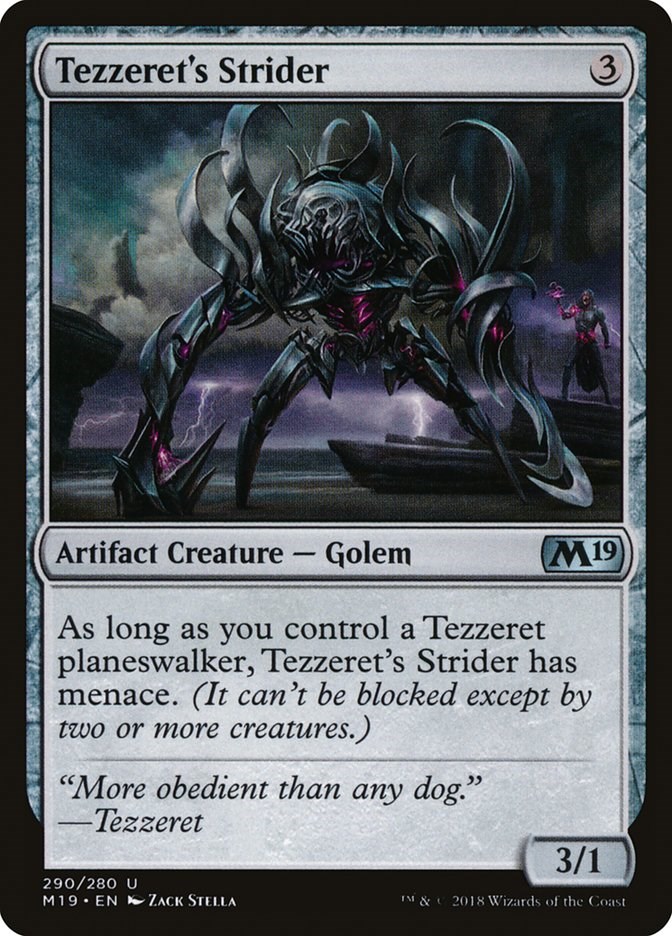 Tezzeret's Strider - Core Set 2019 - Magic: The Gathering