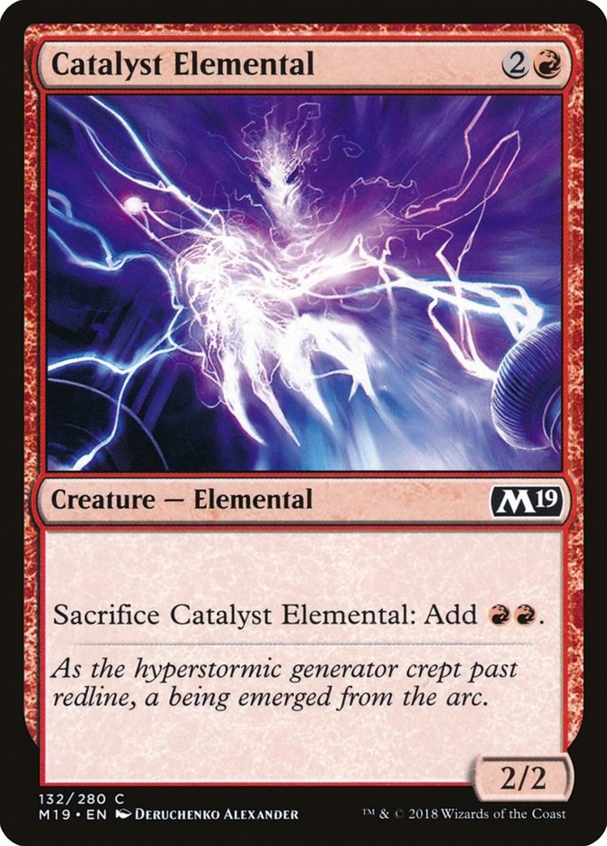 Catalyst Elemental - Core Set 2019 - Magic: The Gathering
