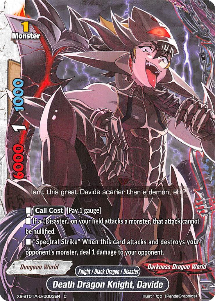 Death Dragon Knight, Davide - Solar Strife - Future Card BuddyFight