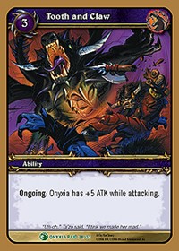 Tooth and Claw - Onyxia's Lair - WoW