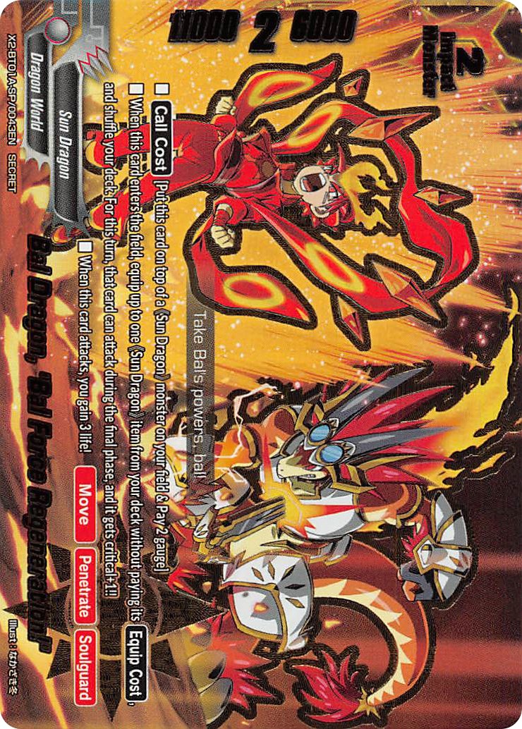 Bal Dragon, "Bal Force Regeneration!" - Solar Strife - Future Card ...