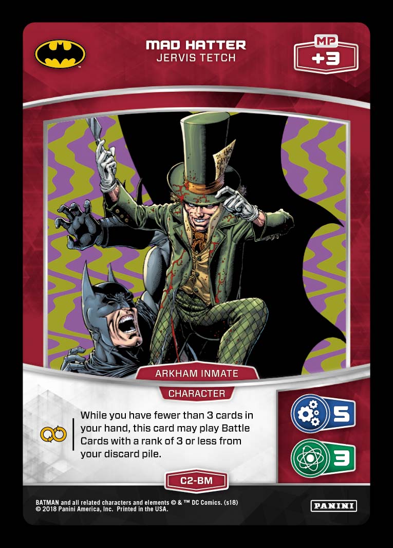 Mad Hatter - Jervis Tetch - Batman - MetaX TCG