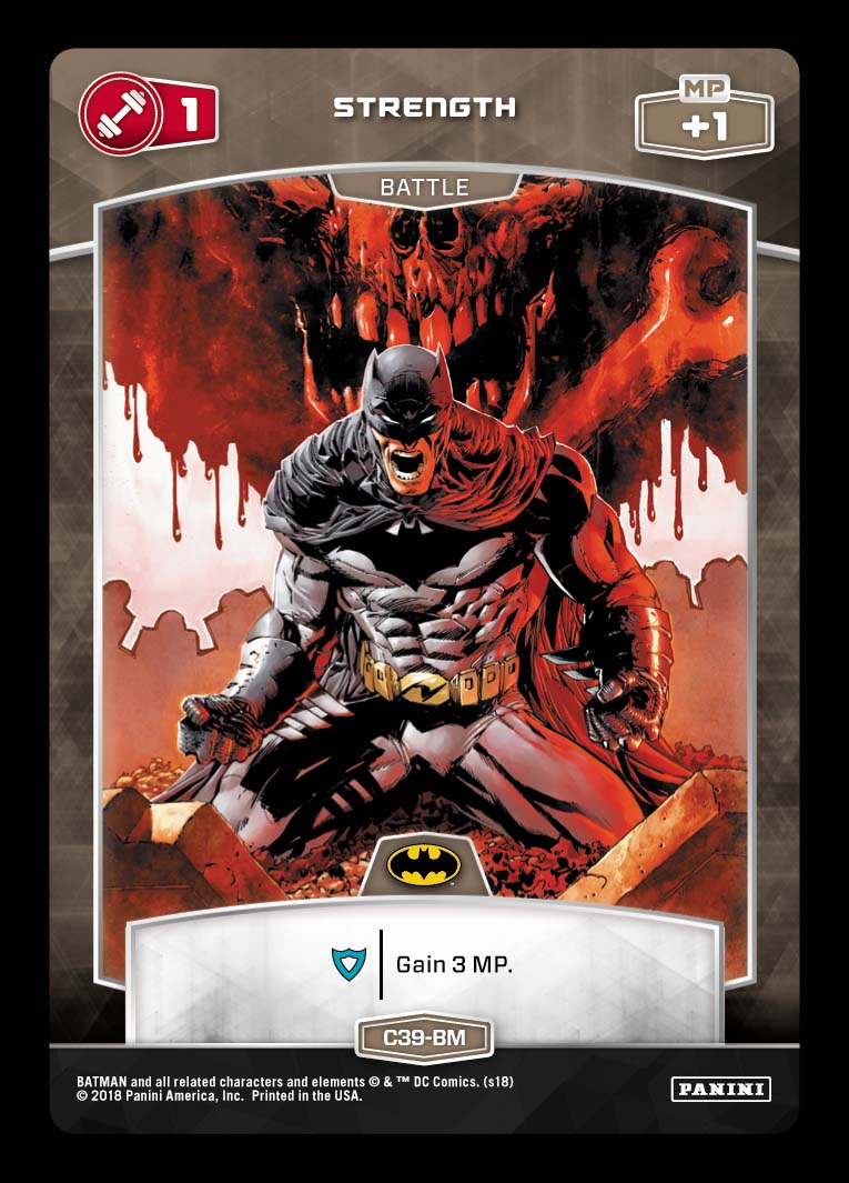 1 Strength (C39-BM) - Batman - MetaX TCG