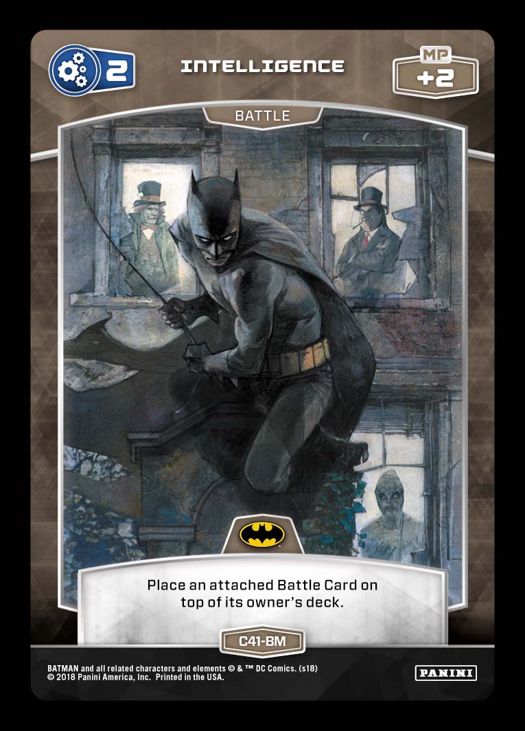 2 Intelligence (C41-BM) - Batman - MetaX TCG