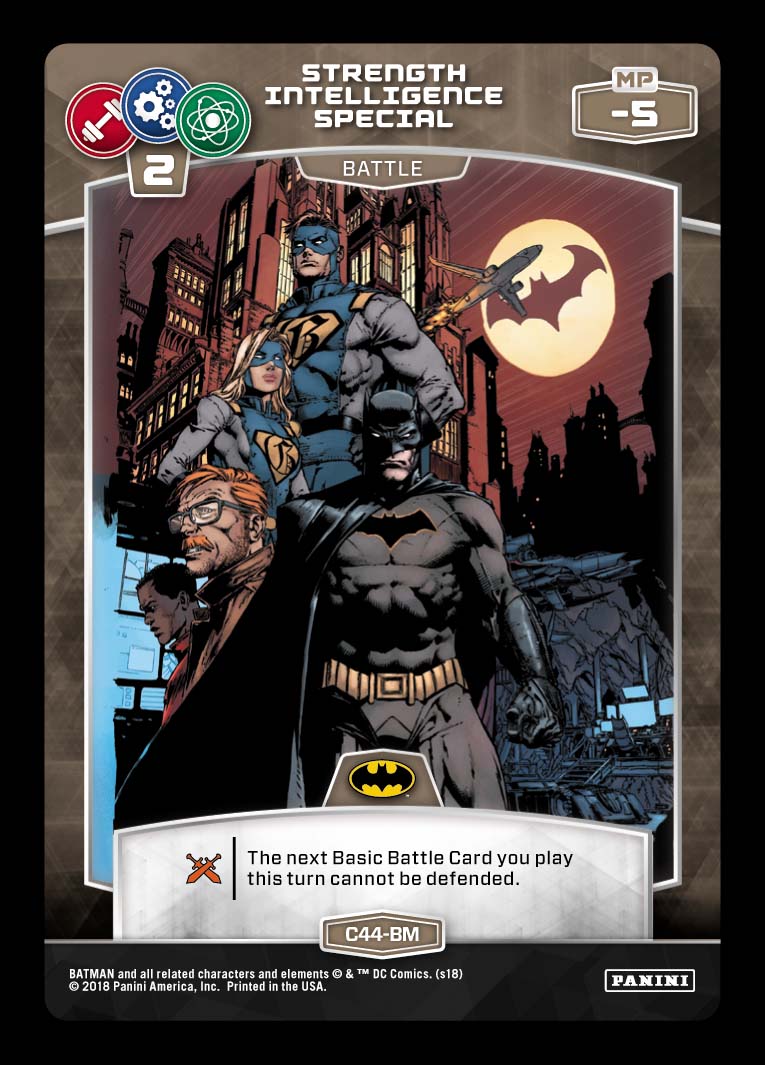 2 STR/INT/SP (C44-BM) - Batman - MetaX TCG