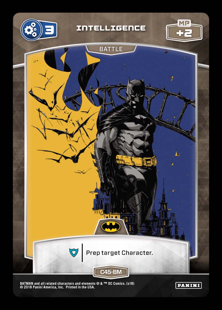 3 Intelligence (C45-BM) - Batman - MetaX TCG