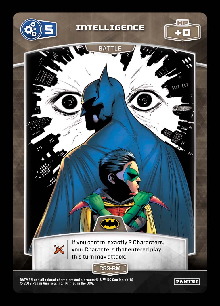5 Intelligence (C53-BM) - Batman - MetaX TCG