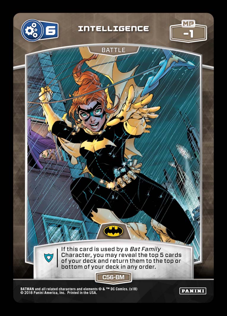 6 Intelligence (C56-BM) - Batman - MetaX TCG