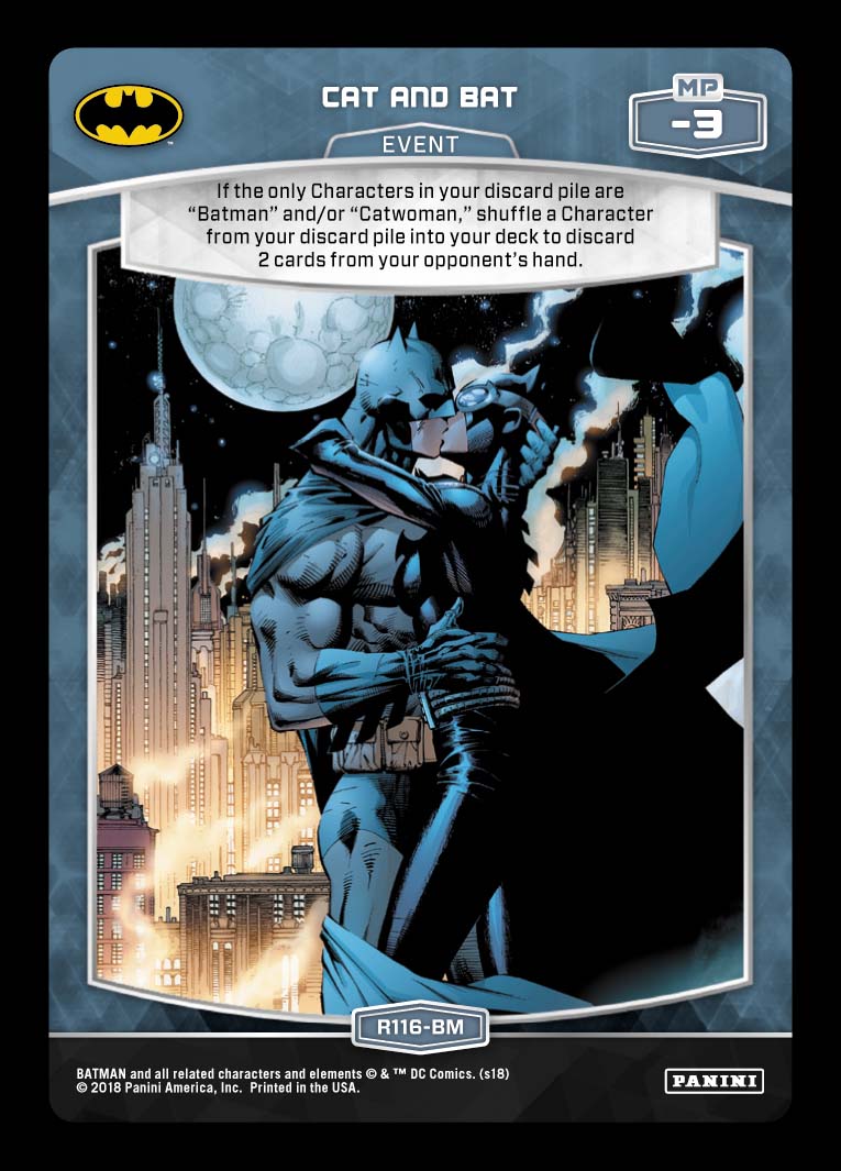 Cat and Bat - Batman - MetaX TCG