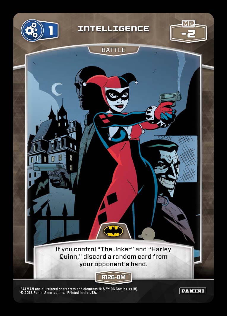 1 Intelligence (R126-BM) - Batman - MetaX TCG